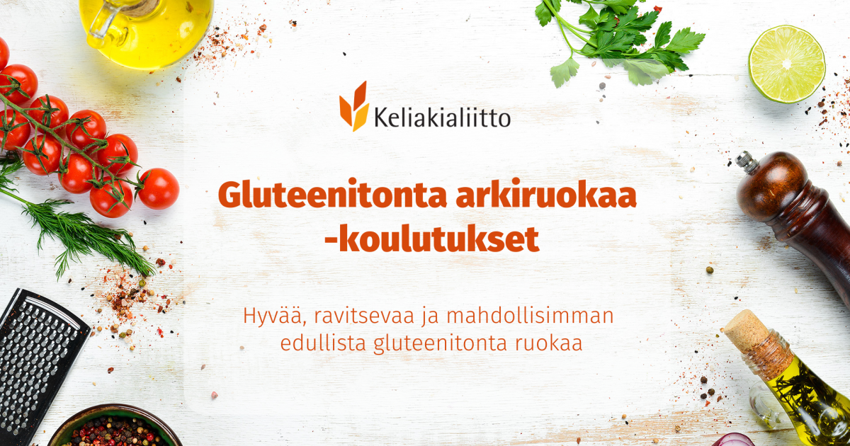 Keliakialiitto kouluttaa uusia vapaaehtoisia edullisen gluteenittoman ...